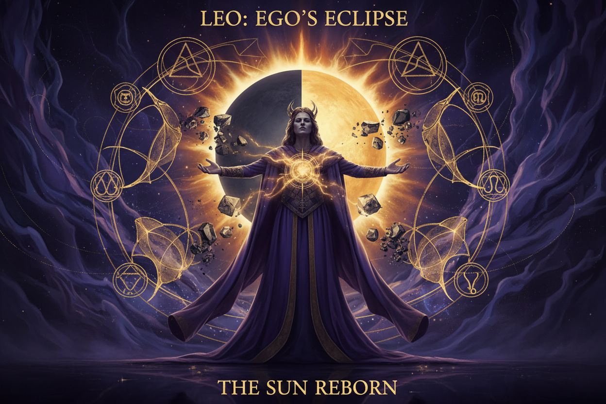 Leo & Ego Death: Dissolution & Rebirth - The Sun's Eclipse – Nicole's ...