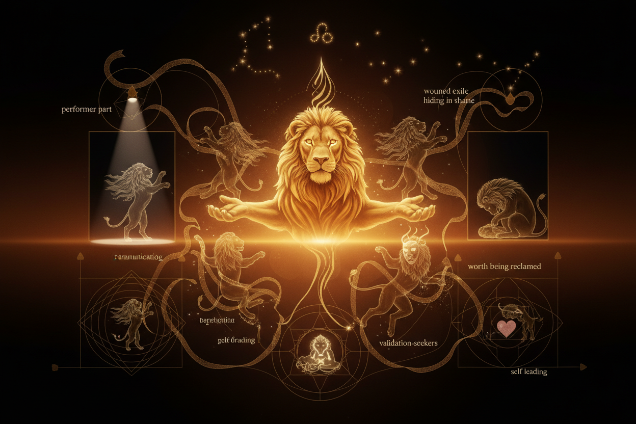 Leo Parts Work: Internal Family Systems for Leo – Nicole's ritual universe