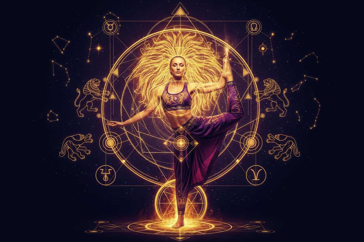 Leo & Yoga Asana: Your Body's Sacred Geometry - The Sun's Form – Nicole ...