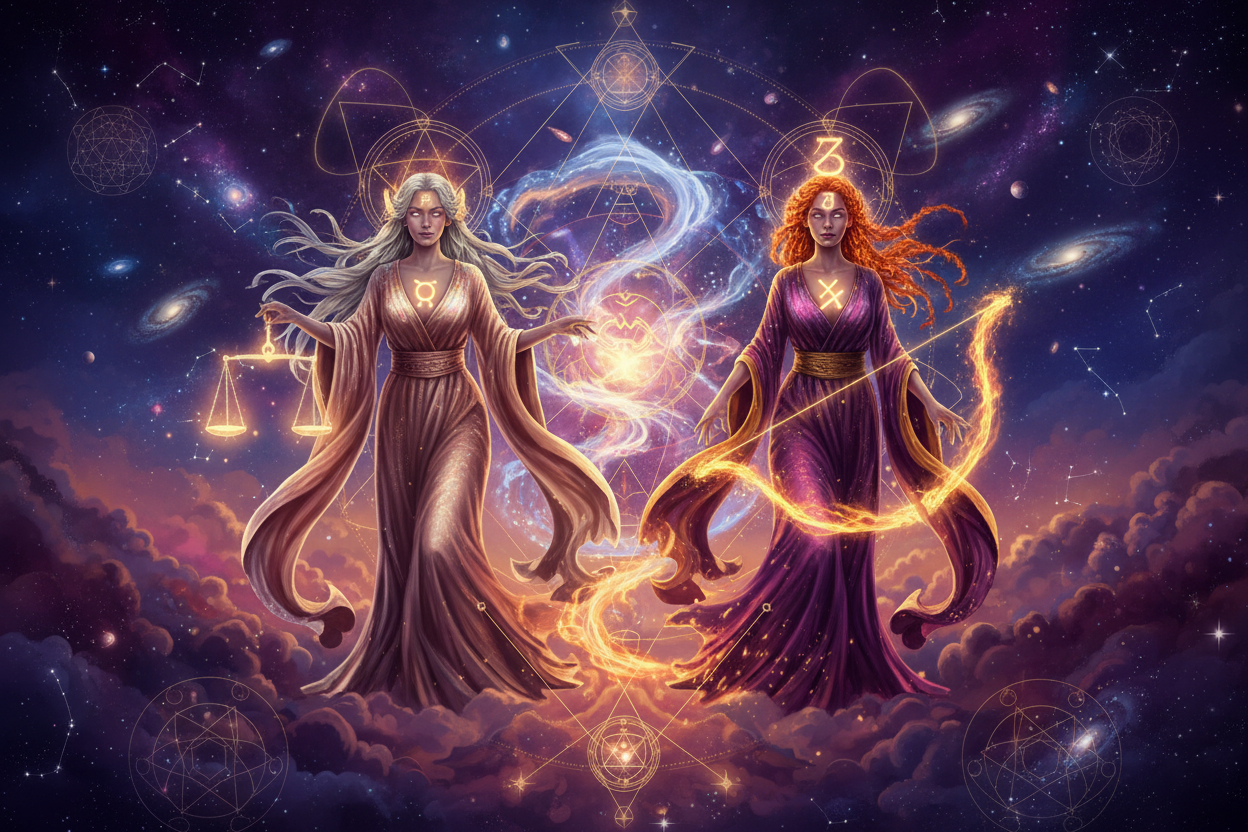 Libra Mother with Sagittarius Daughter: When the Scales Meet the Arrow ...