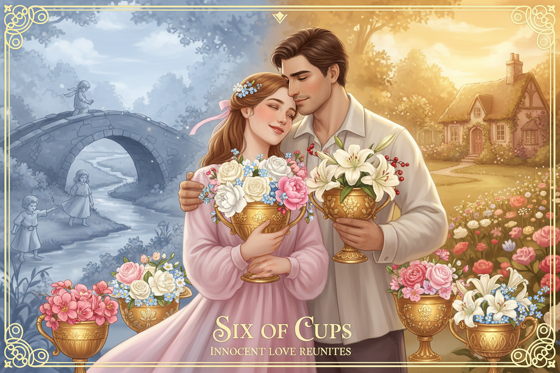 Six of Cups in Love Readings: Innocent Love & Sweet Reunions – Nicole's ...