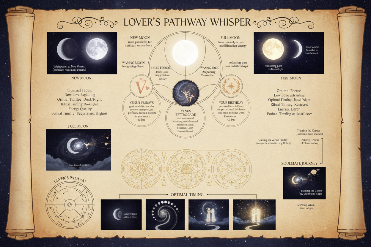 Best Time for Lover's Pathway (Venus Retrograde? New Moon?) | Timing ...