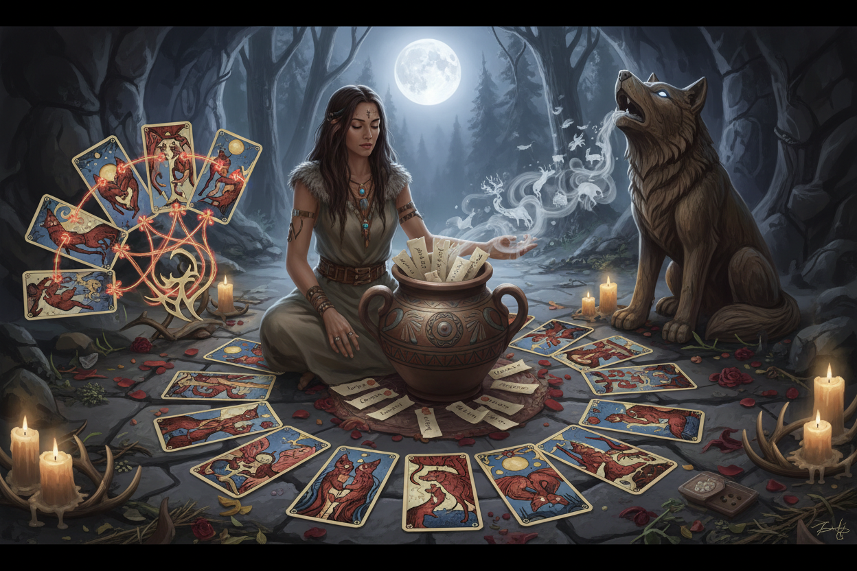 Lupercalia Divination: Love Tarot Spreads and Partnership Readings ...
