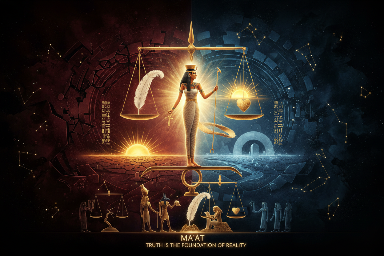 Ma'at: Truth, Balance & Cosmic Order | Egyptian Goddess and Principle ...