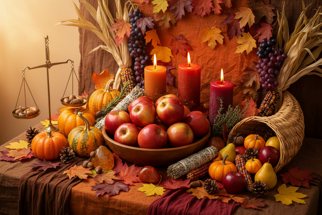 Mabon Altar Setup: Apples, Leaves & Earth Tones | Complete Guide ...