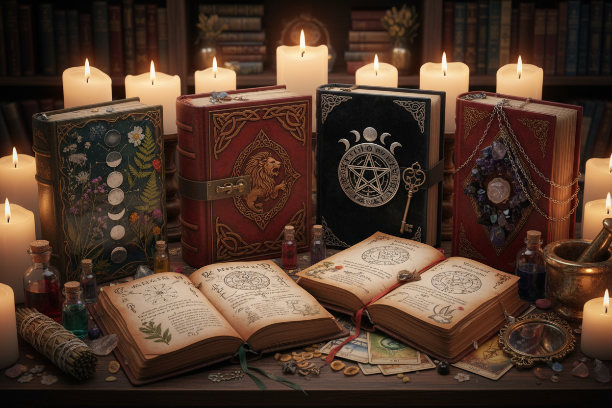 How to Create a Magical Grimoire/Book of Shadows: Personal Spell Book ...