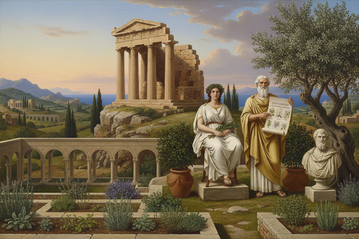 Mediterranean Herbal Traditions: Delphi's Laurel & Dioscorides | Greek ...