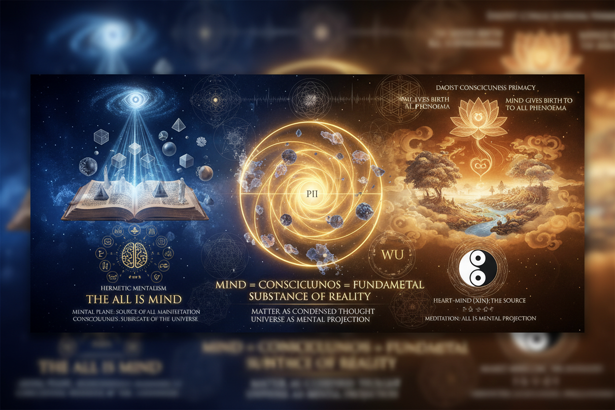 Mentalism ↔ Consciousness Primacy: Mind as Foundation | Universal Law ...