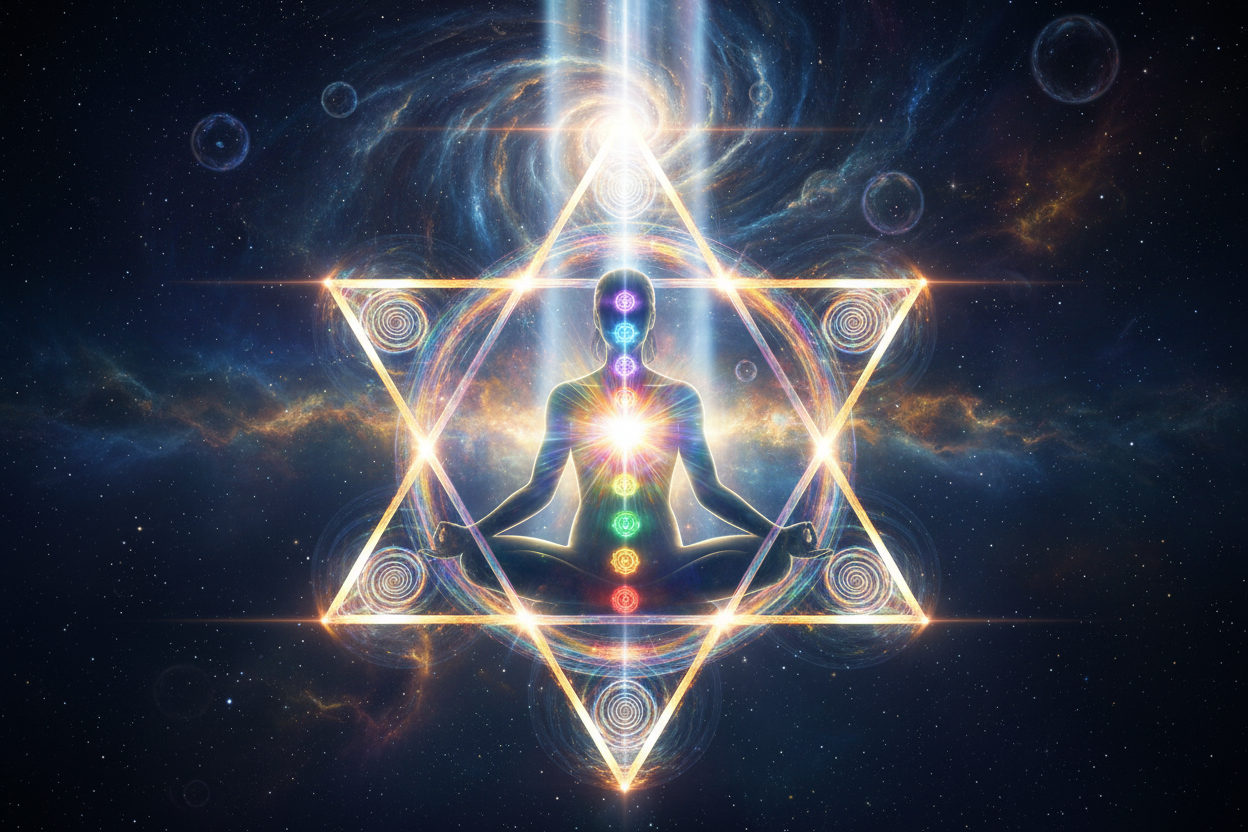 Merkaba: Light Body Activation & Sacred Geometry Ascension Guide ...