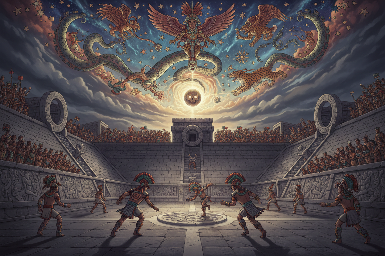 Mesoamerican Ball Courts: Sacred Game Spaces and Cosmic Battles ...