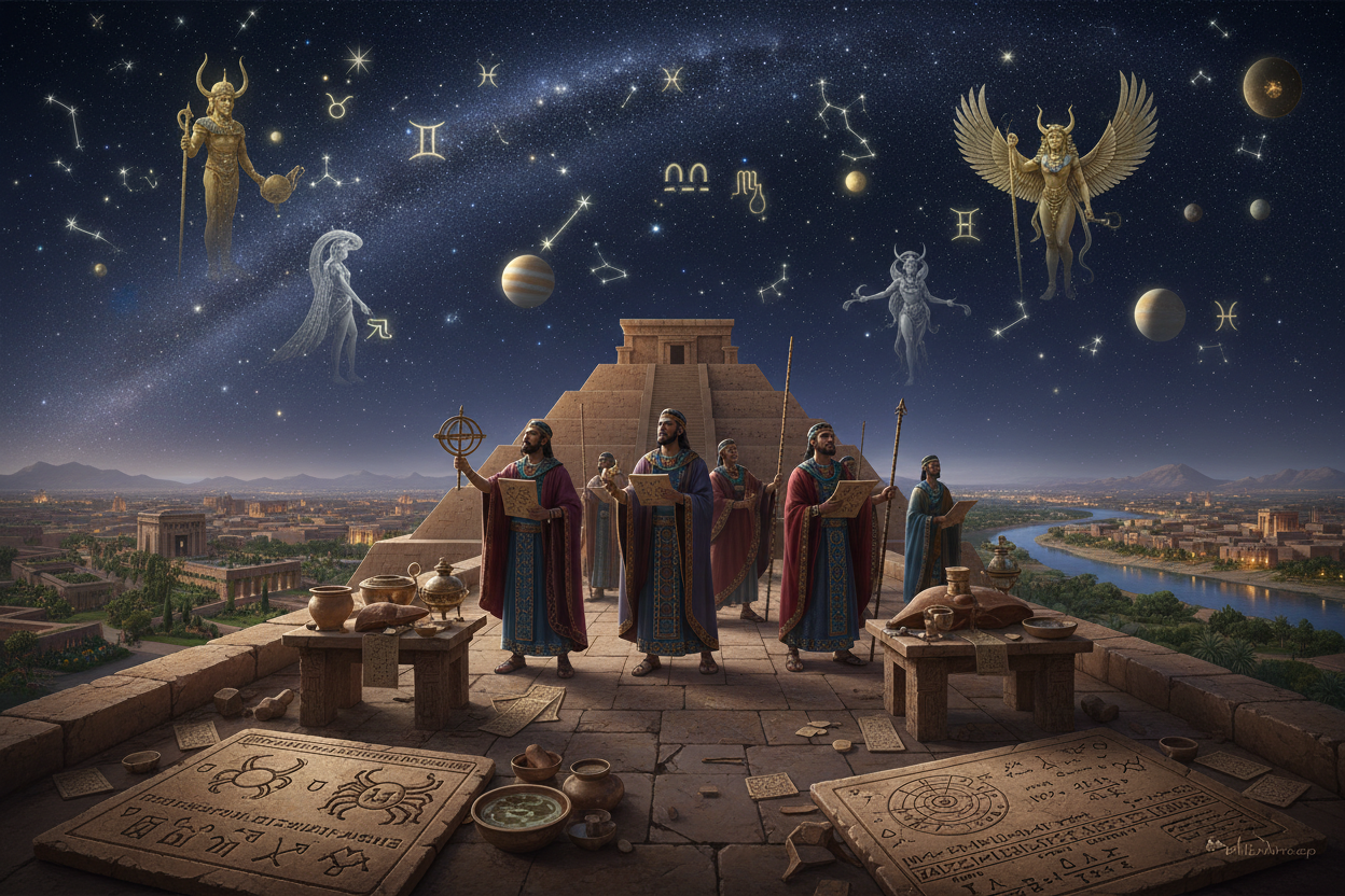 Mesopotamia: Astrology & Divination Birth | History of Mysticism Part 3 ...