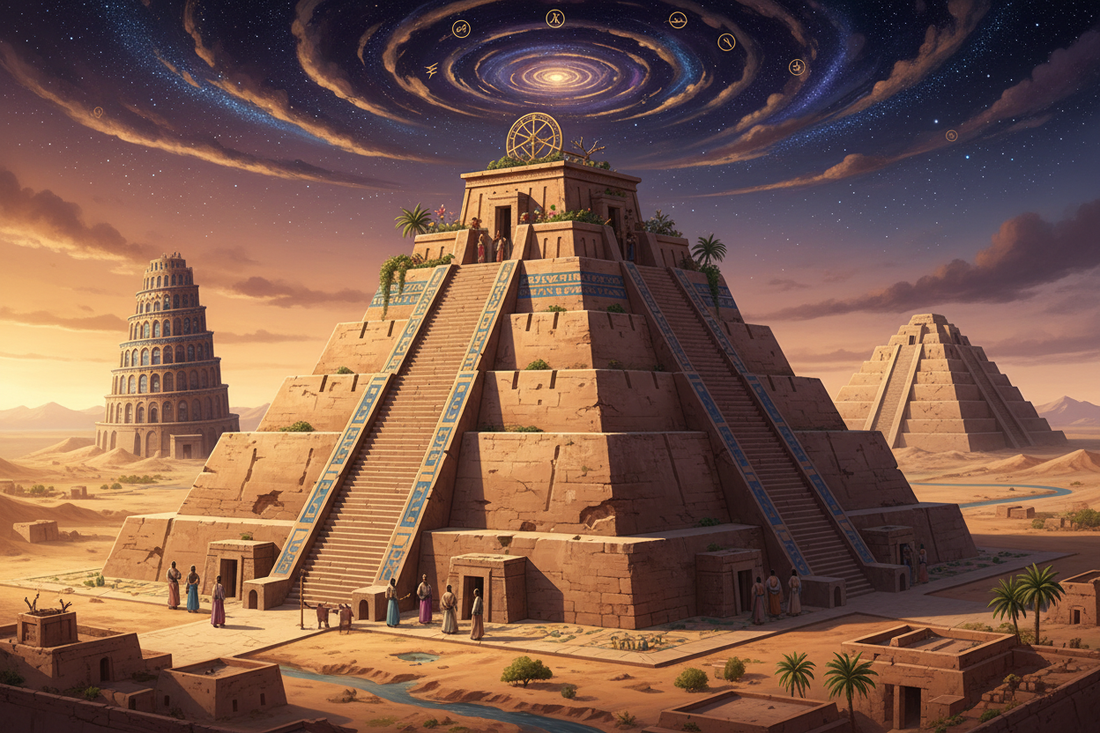 Mesopotamian Ziggurats: Stairways to Heaven and Temple Mountains ...