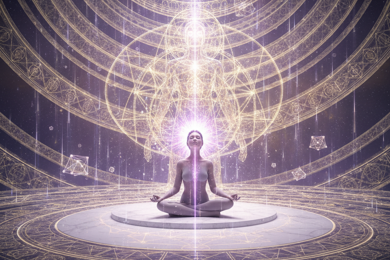 Archangel Metatron Meditation | Sacred Geometry & Ascension Practice ...