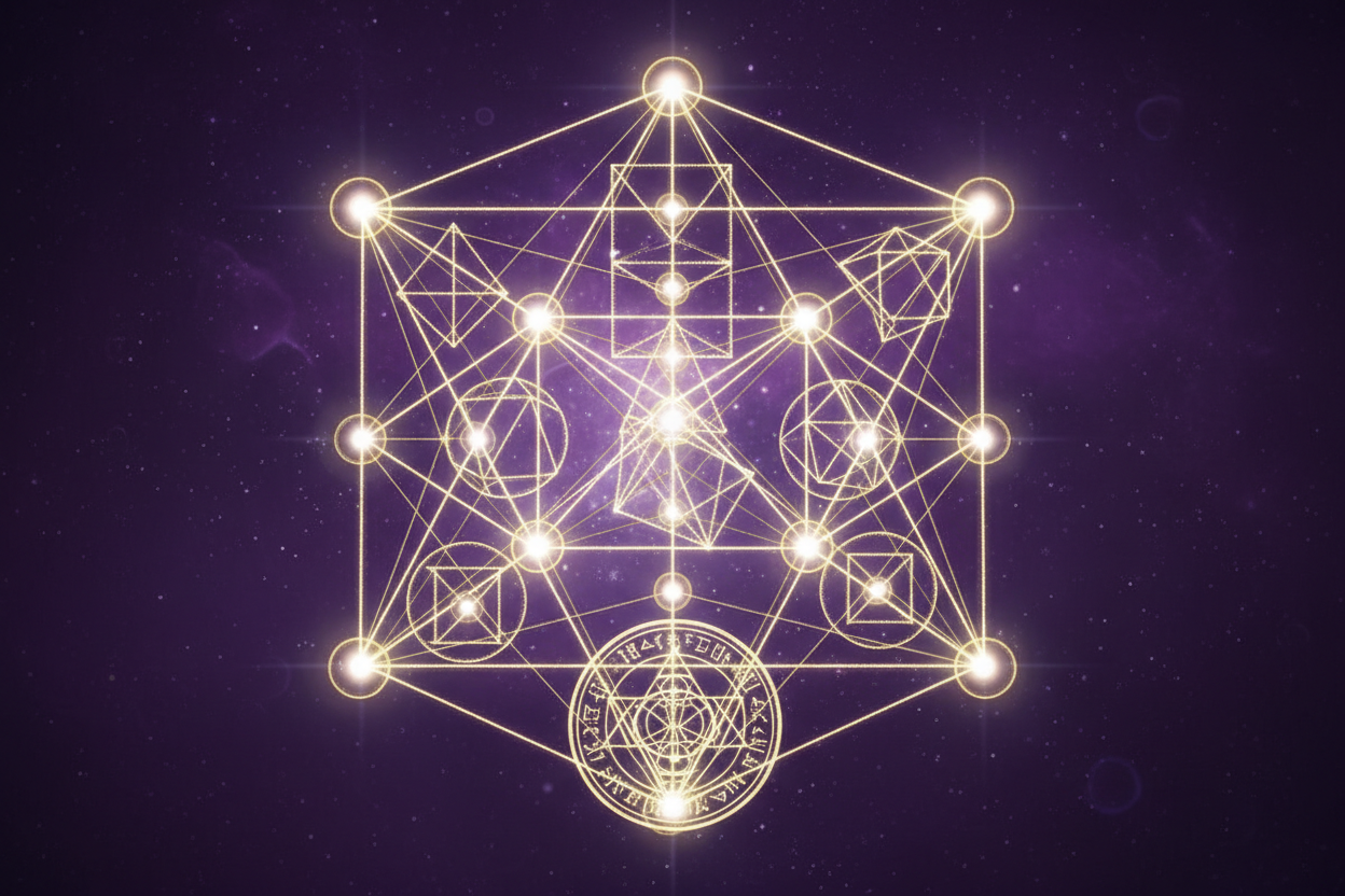 Metatron's Cube: Archangel's Sacred Seal & Platonic Solids Explained ...
