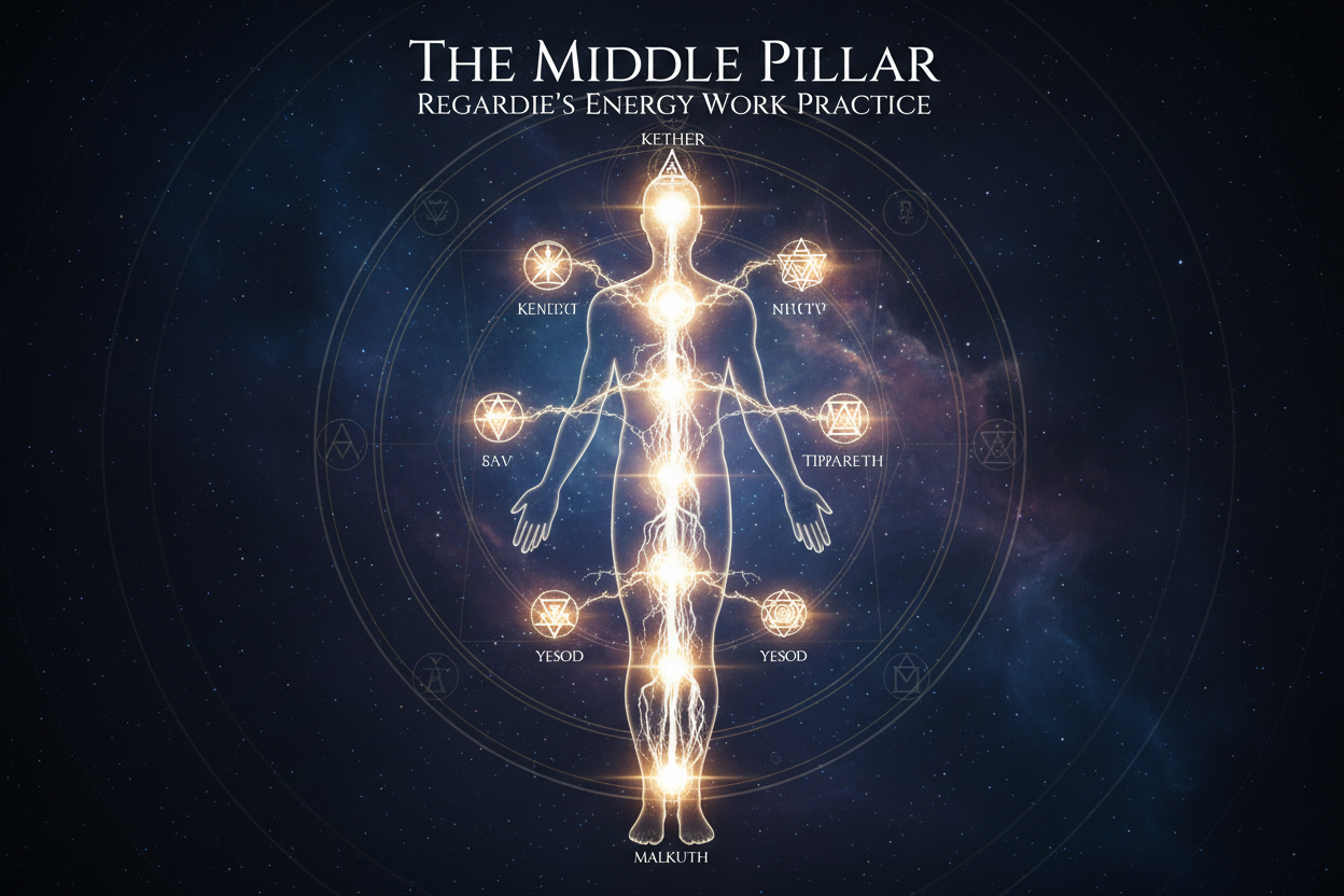 The Middle Pillar: Regardie's Energy Work Practice - Complete Guide – Nicole's ritual universe