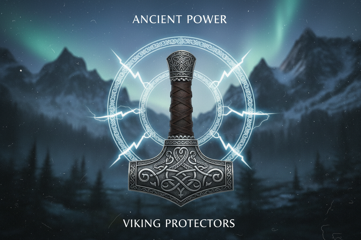 Mjolnir: Thor's Hammer | Norse Viking Protection Symbol – Nicole's ...
