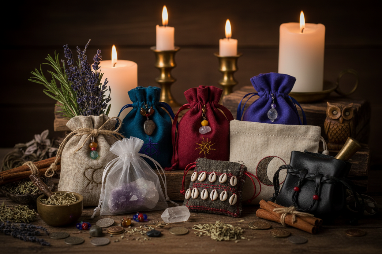 DIY Mojo Bag: Portable Spell Pouches for Every Intention – Nicole's ...
