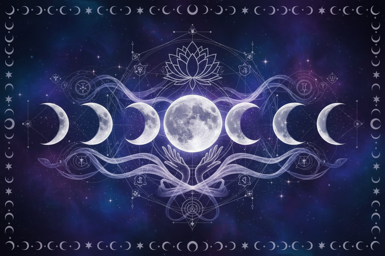 Moon Manifestation: Working with Lunar Cycles | Complete Guide – Nicole's ritual universe