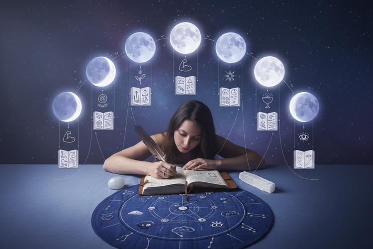 Moon Phase and Mood: Track Your Emotional Cycles | Lunar Mental Health ...