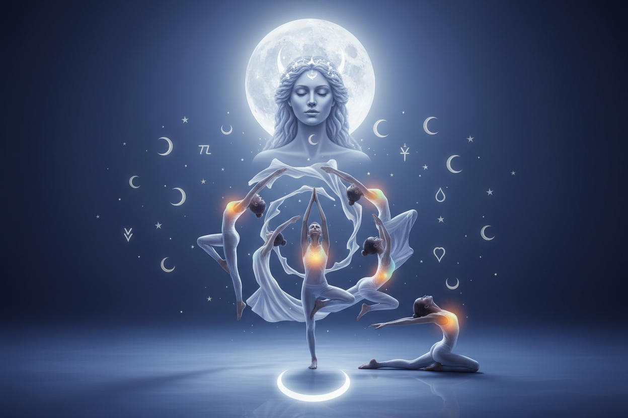 Moon Salutations and Lunar Energy: Honoring Selene | Yoga + Astrology ...