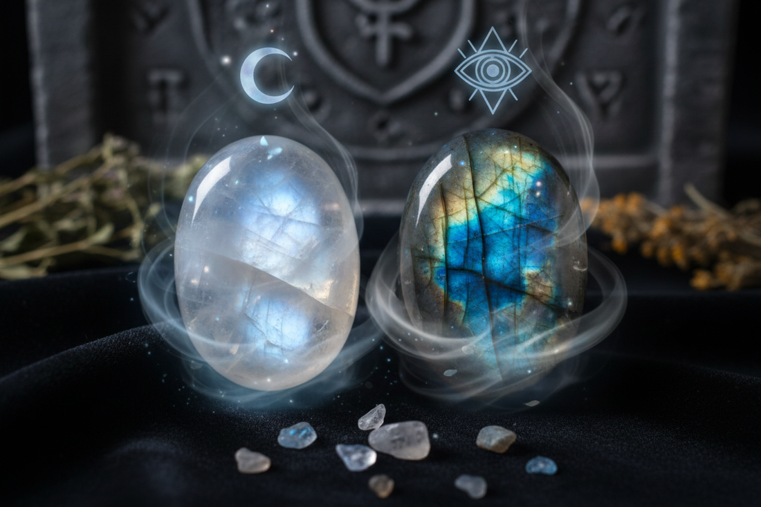 Moonstone vs Labradorite: Mystical Stones | Lunar vs Magic Awakening ...