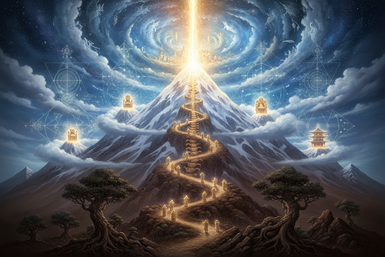 Mountains as Axis Mundi: The World's Spine and Sacred Peaks | Cosmic ...