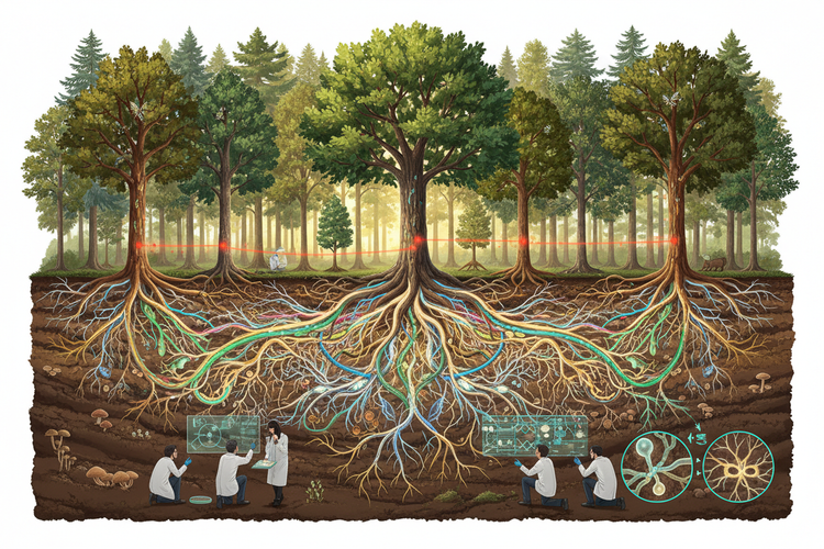 Mycorrhizal Networks: The Wood Wide Web and Plant Communication | How ...