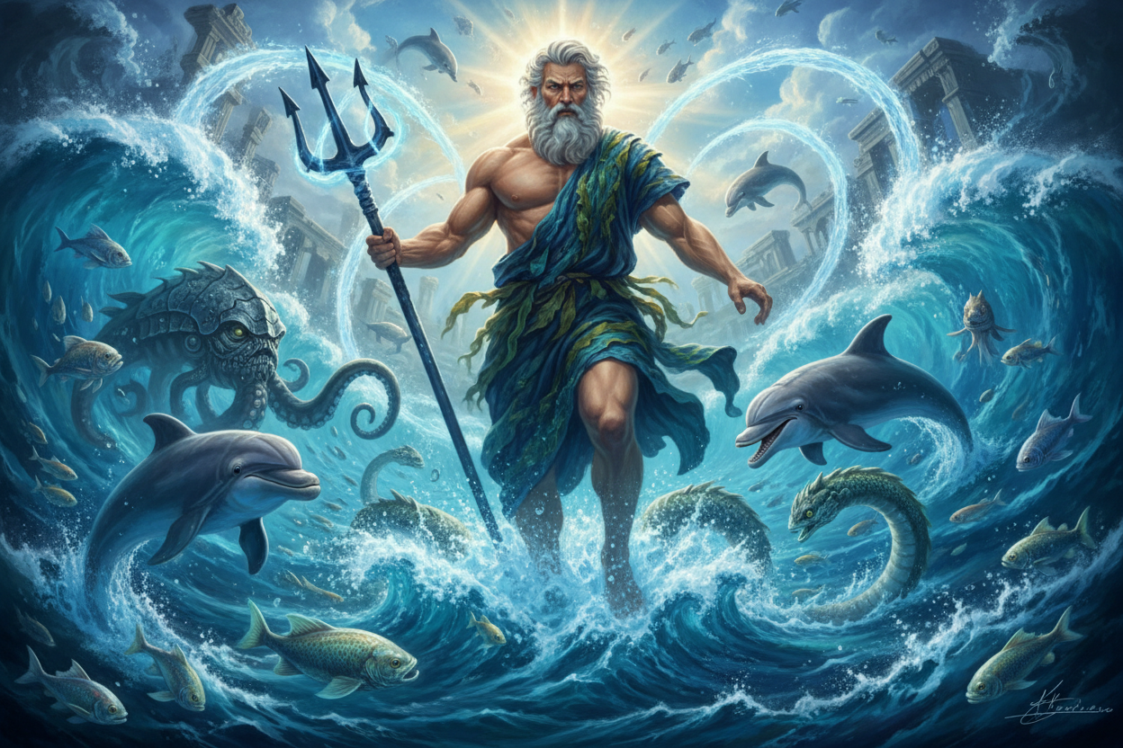 Neptunalia Folklore: Sea God Legends and Water Magic Stories | Sacred ...