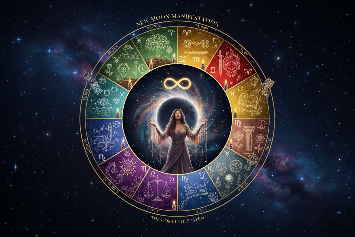 New Moon in Each Zodiac Sign: Complete Manifestation Guide – Nicole's ...