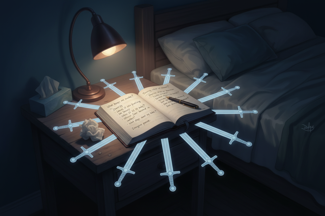 Nine of Swords Journal Prompts: 15 Questions for Processing Anxiety ...