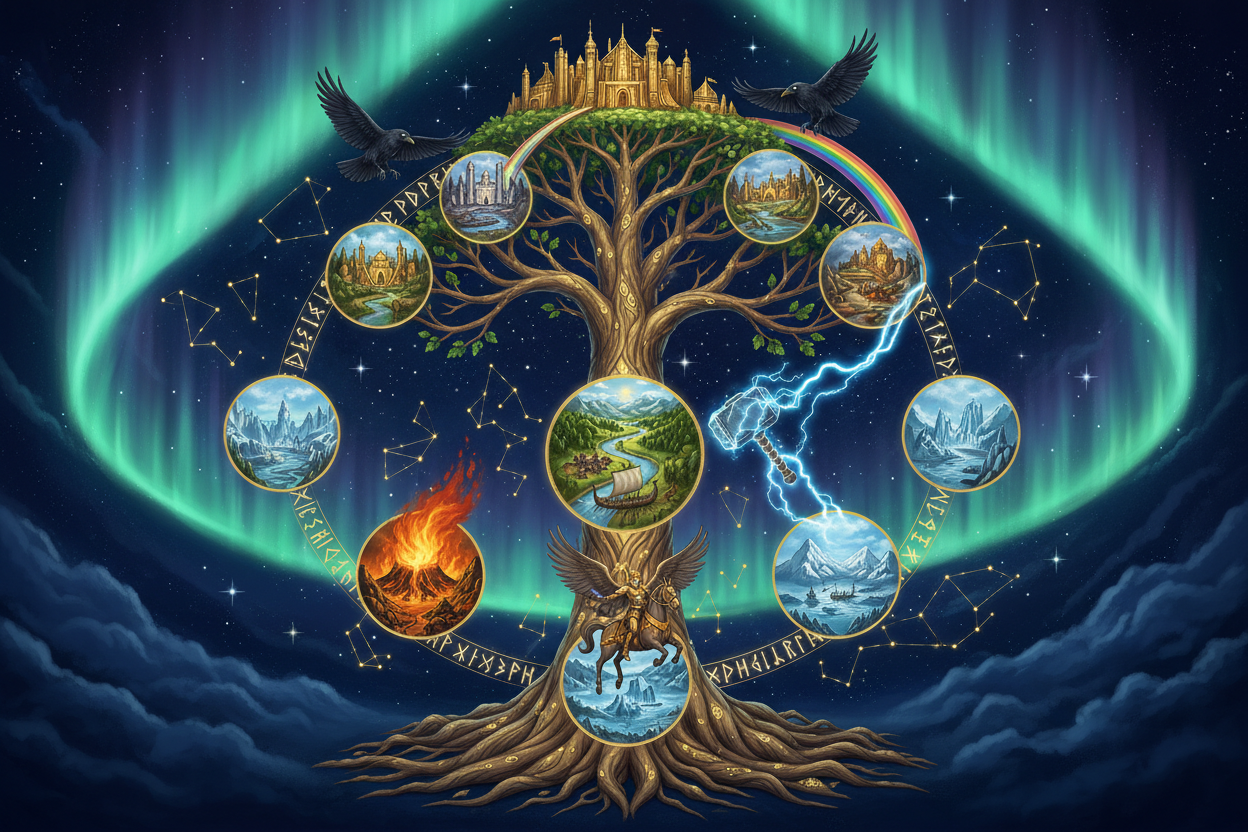 Norse Mythology: Complete Overview | Gods, Cosmology & Nine Worlds ...