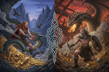 Norse Sagas: Sigurd and Beowulf - Dragon-Slayers and Fate | Norse ...