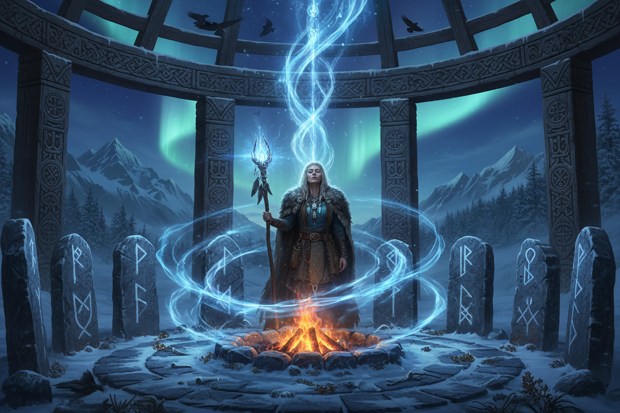 Norse Witchcraft: Seidr & Rune Magic | By Nicole Lau – Nicole's ritual ...