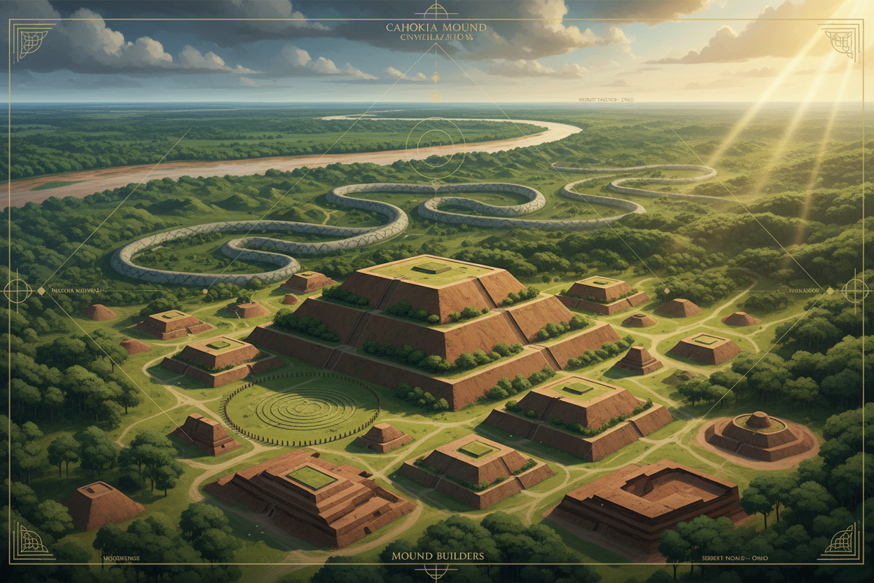 North American Earthworks: Cahokia, Serpent Mound, and Mound Builders ...