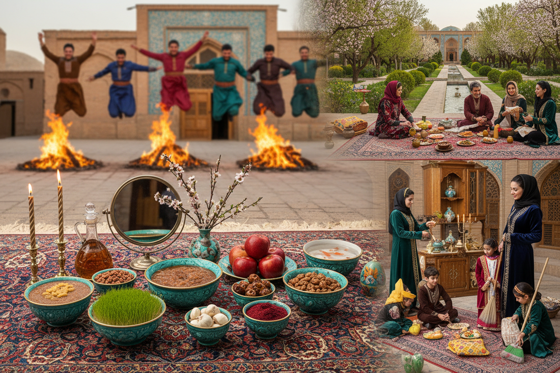 Nowruz: Persian New Year - Spring Equinox, Haft-Sin Table & Zoroastrian ...