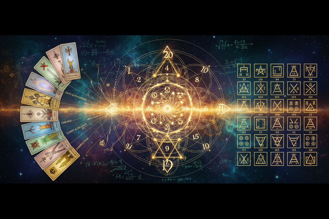 Number Symbolism: Pips ↔ Hexagram Numbers | Tarot × I Ching Mathematics ...