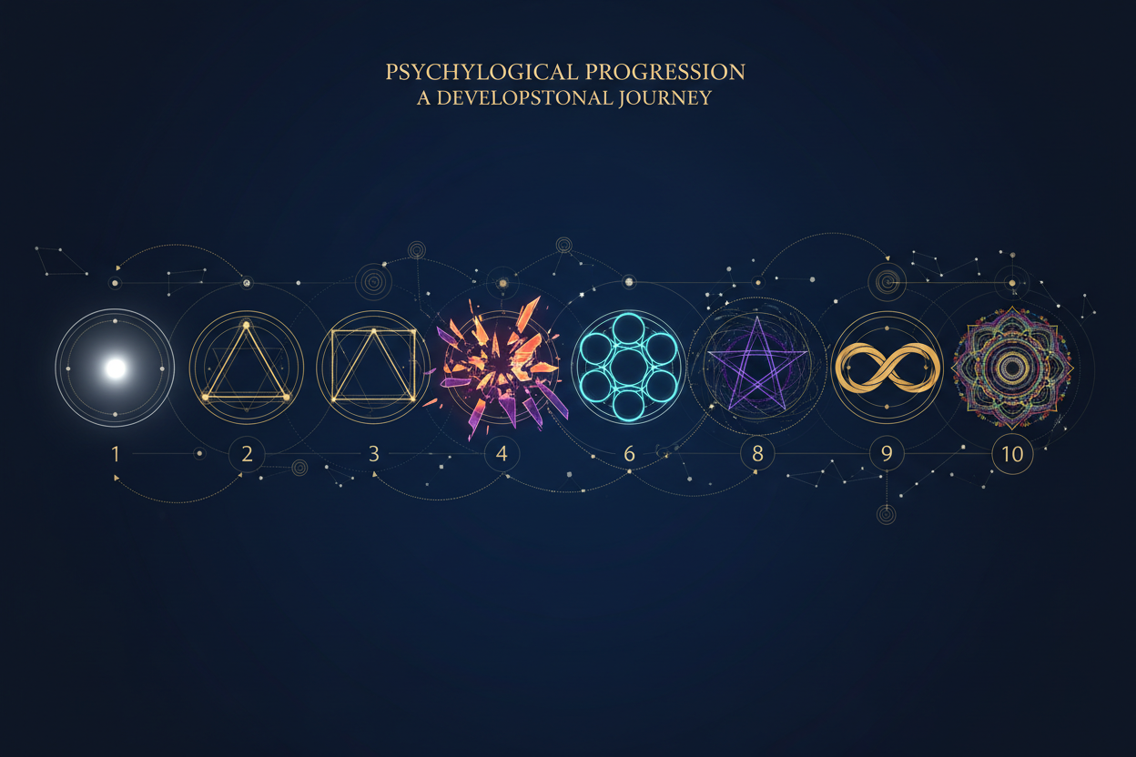Numbers 1-10 as Psychological Stages | Minor Arcana Development ...