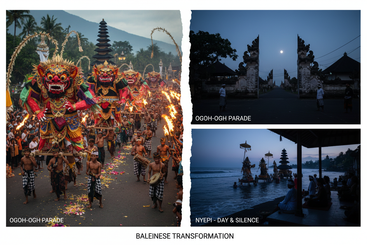 Nyepi: Balinese Day of Silence - Complete Stillness, Ogoh-Ogoh Parade ...