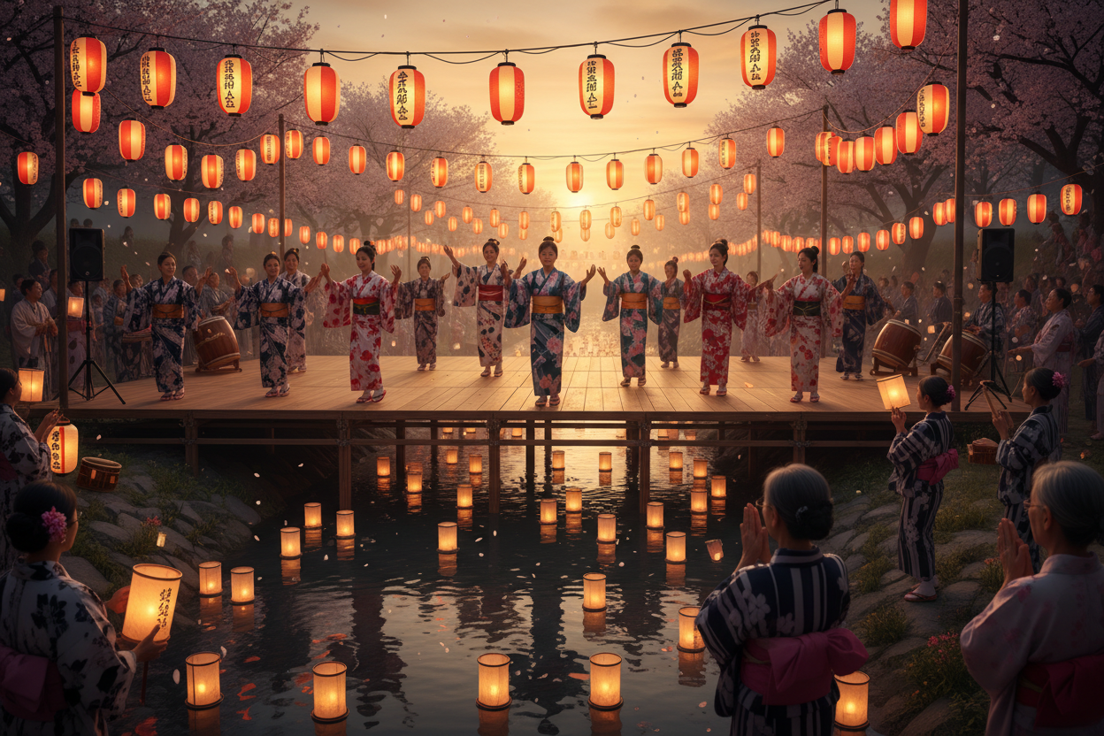 Obon Folklore: Ancestor Return Legends, Bon Odori, and Lantern Floating ...