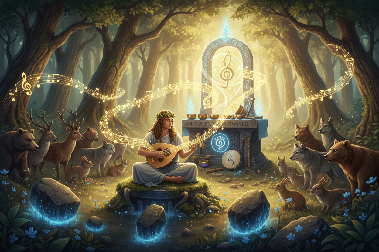 Orpheus' Lyre: Music Magic & Enchantment | Sound Ritual – Nicole's ...