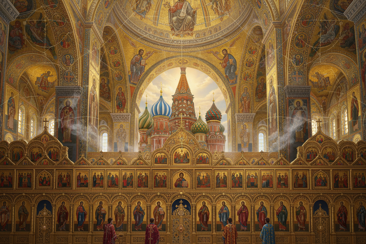 Orthodox Churches: Onion Domes, Icons, and Sacred Geometry | Theology ...