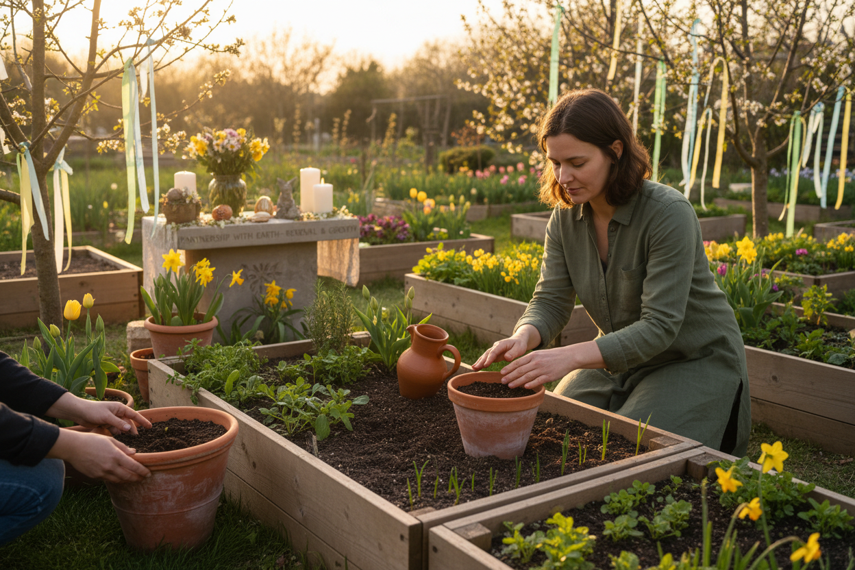 Ostara Garden Rituals: Planting with Intention | Spring Equinox ...