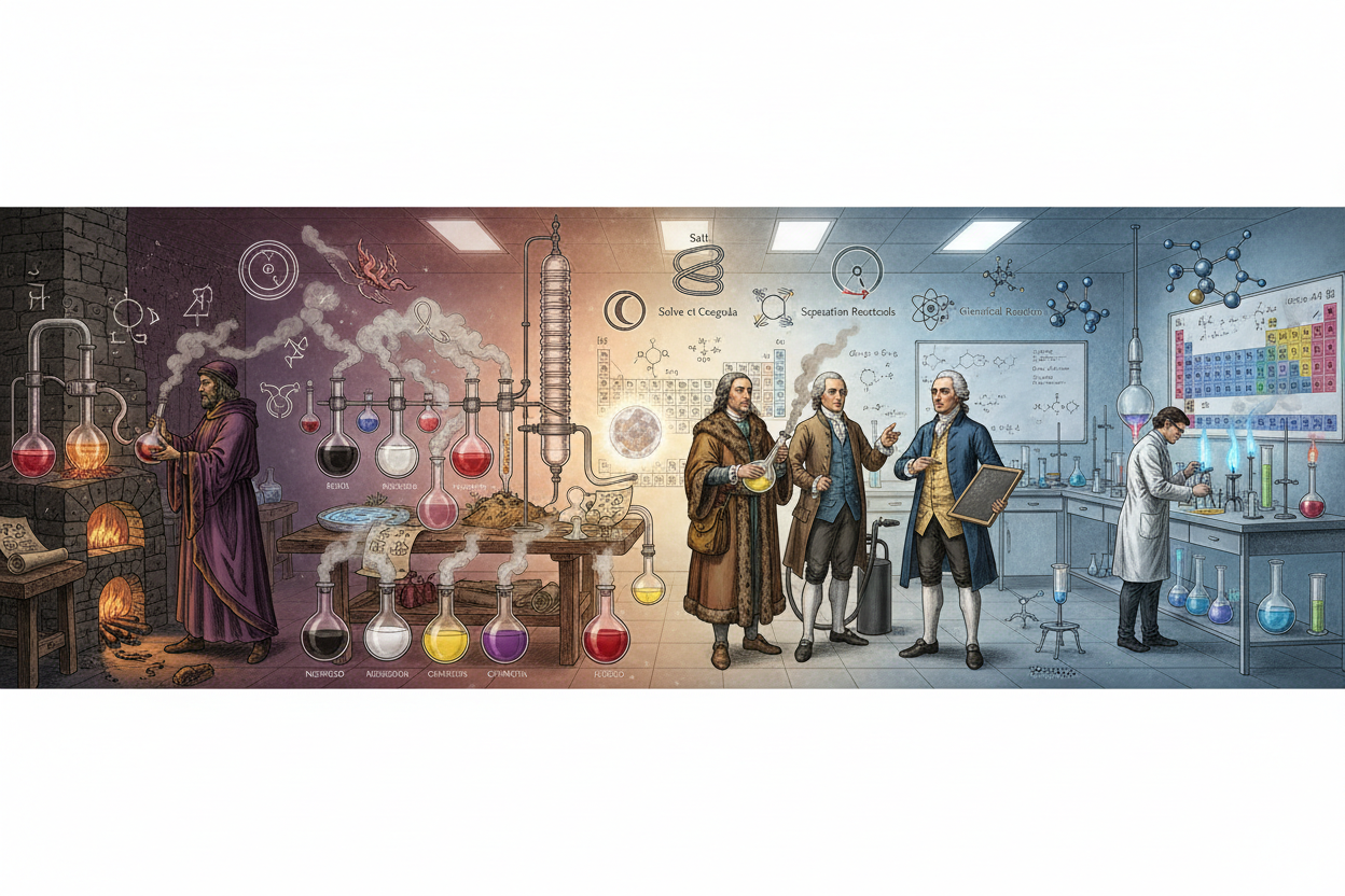 Alchemy to Chemistry: The Transmutation of Knowledge | Mystical Roots ...