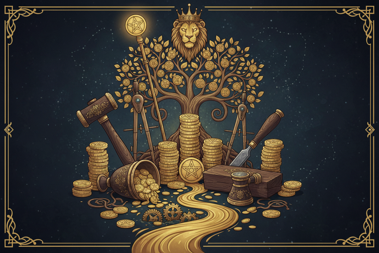Pentacles in Career: Building Wealth & Mastering Craft | Tarot Career ...