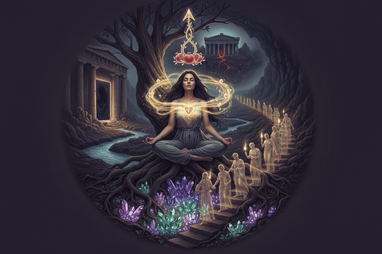Persephone Meditation: Descent Journey | Guided Underworld Practice ...