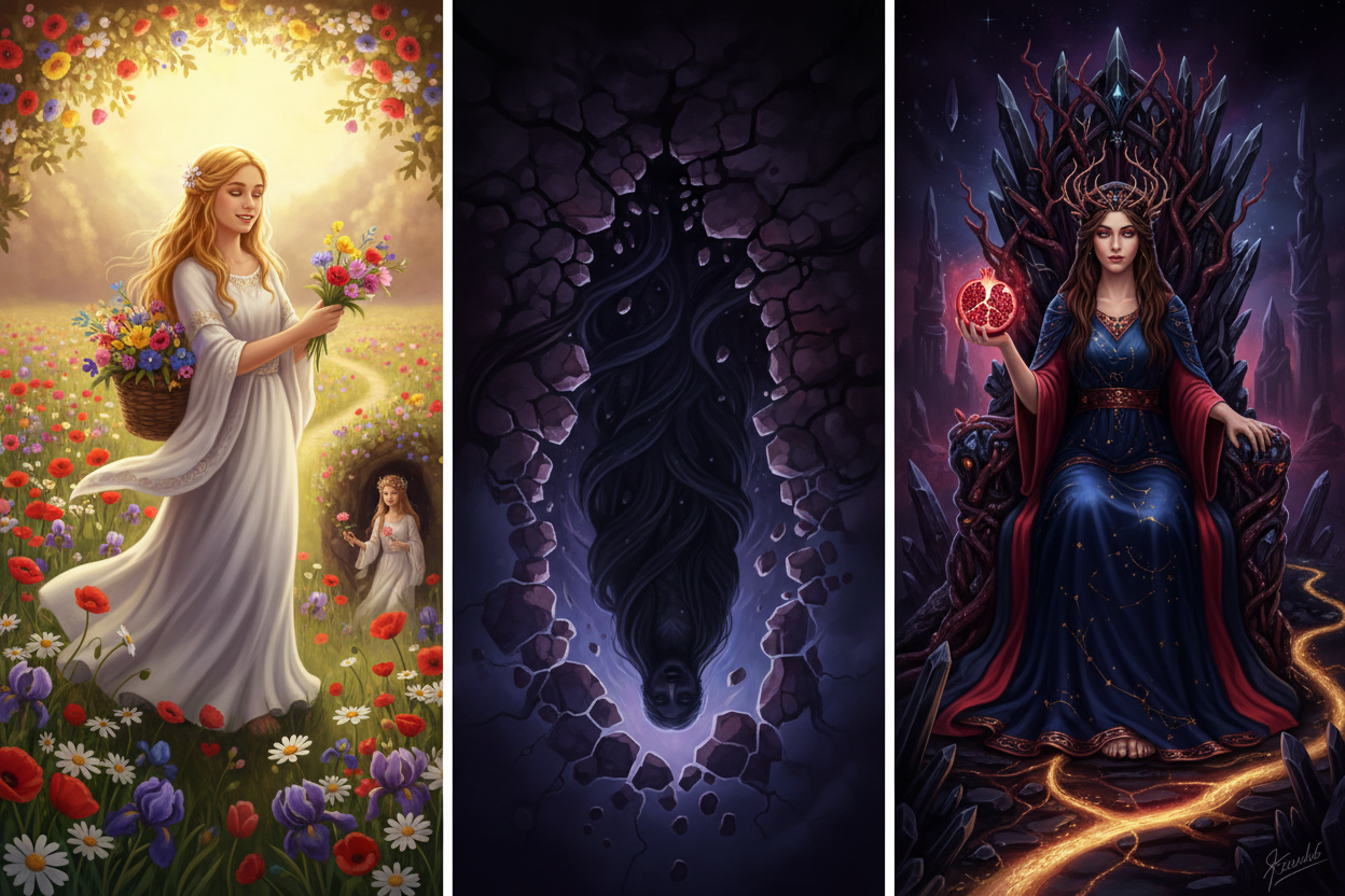 Persephone's Descent: Shadow Work & Transformation (Guide) – Nicole's ...