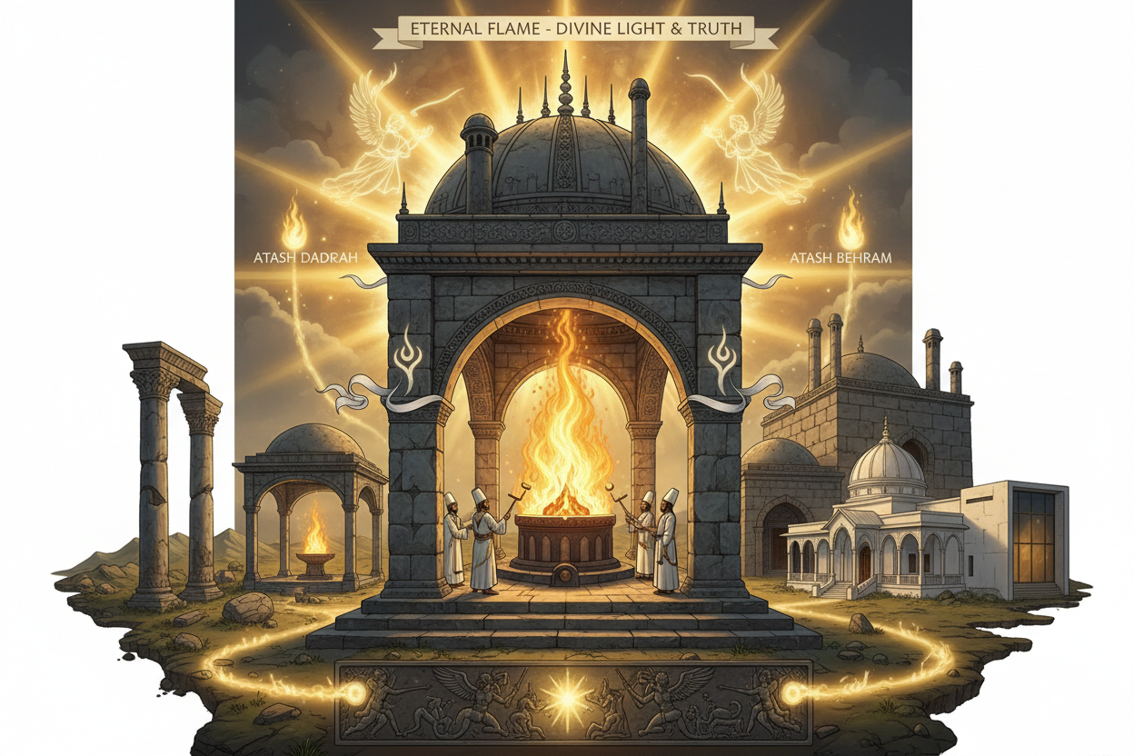 Persian Fire Temples: Zoroastrian Architecture and Eternal Flames ...
