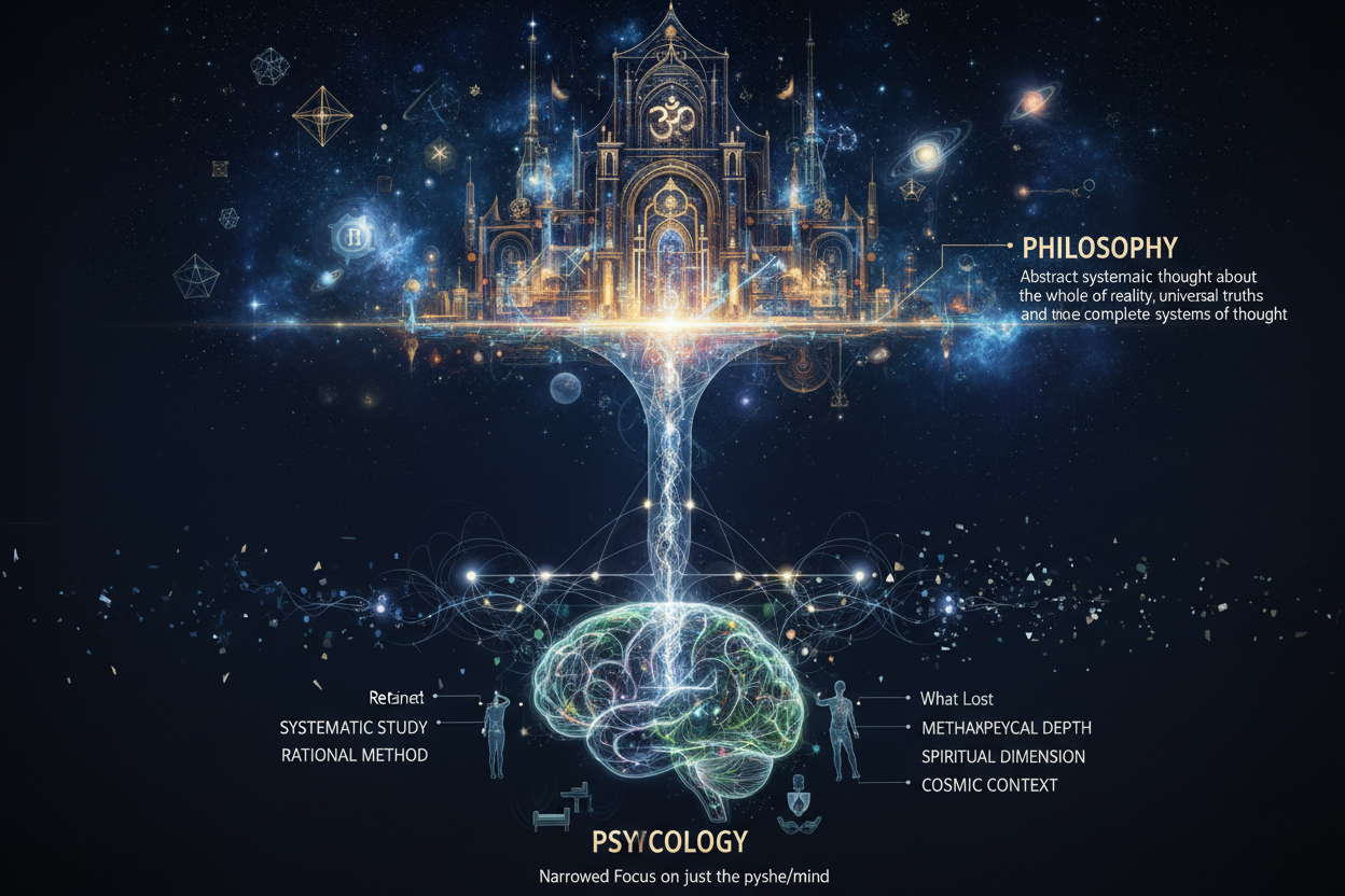 Philosophy → Psychology: Further Simplifying the Structure of the ...