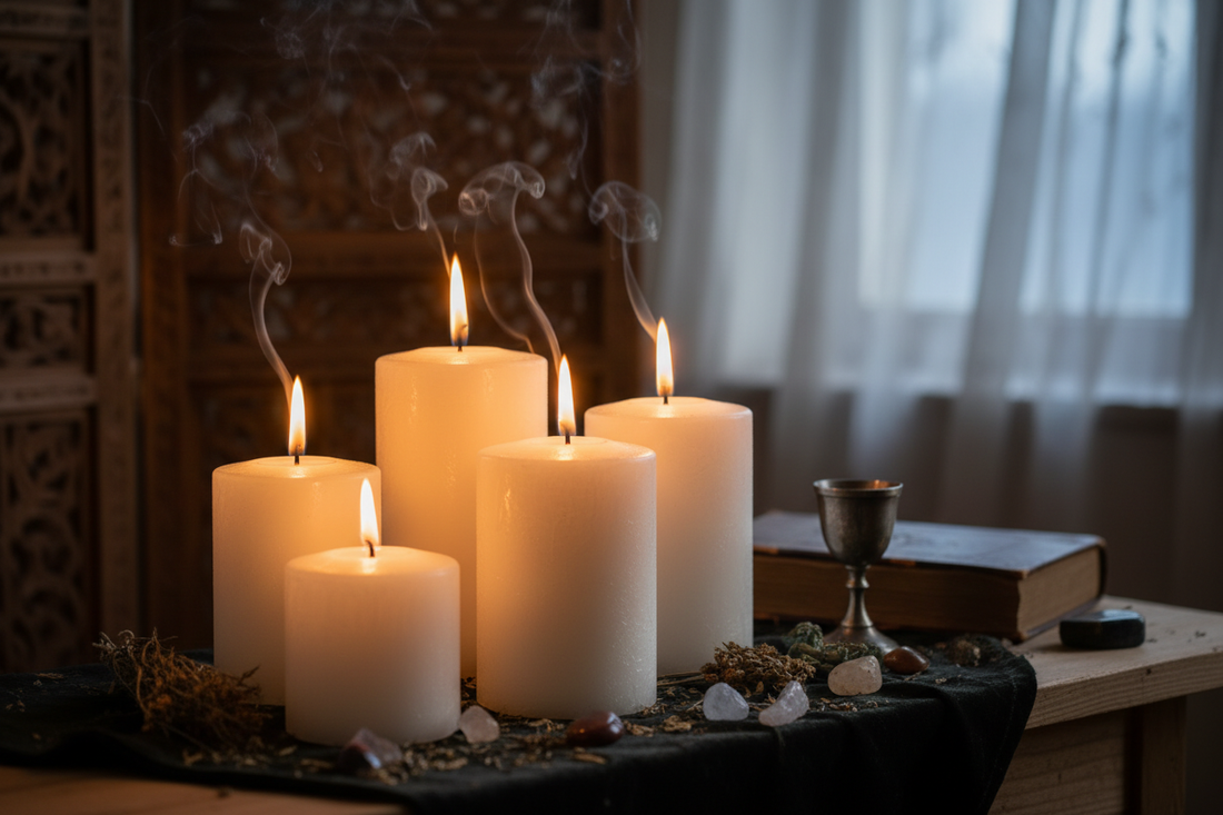 Pillar Candles: Long-Burning Magic - White Candle Guide – Nicole's ...