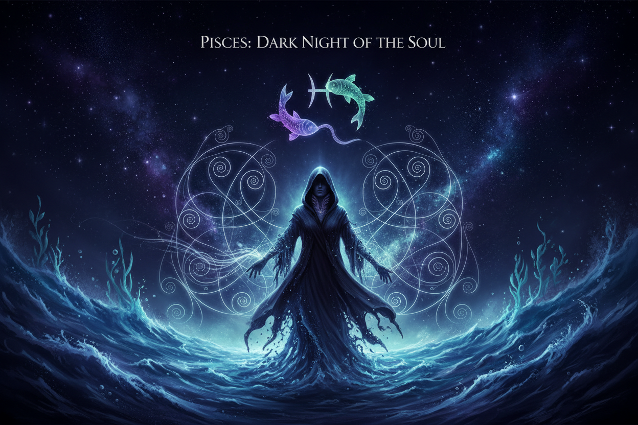 PISCES Dark Night of the Soul: Crisis, Death & Rebirth | Water Sign ...